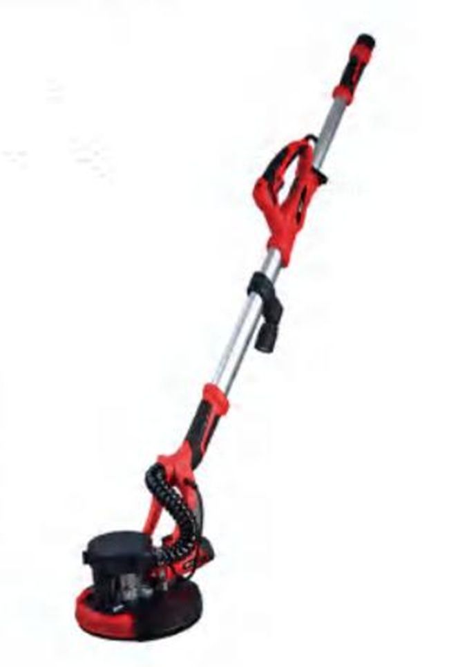 CE/GS/ETL approved drywall sander with LED and strechable handle